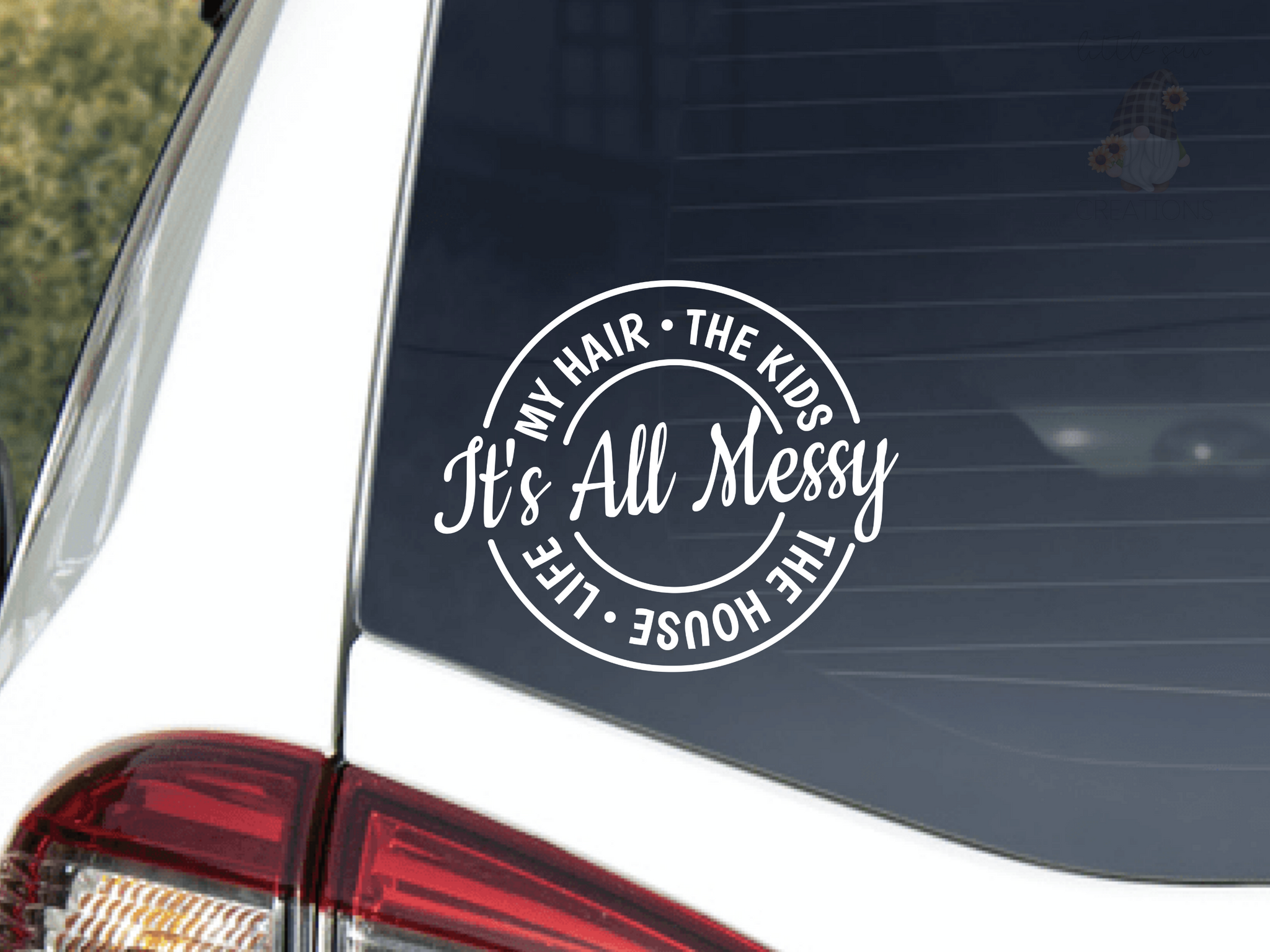 Cute car decals for moms store